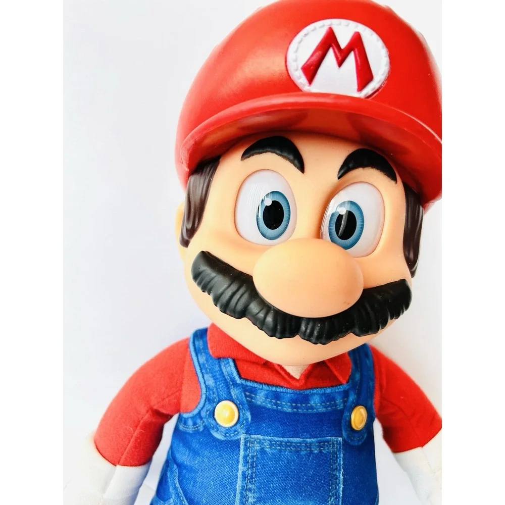 Jakks Pacific | Toys | Super Mario Bros Movie Mario Plush Stuffed Doll ...